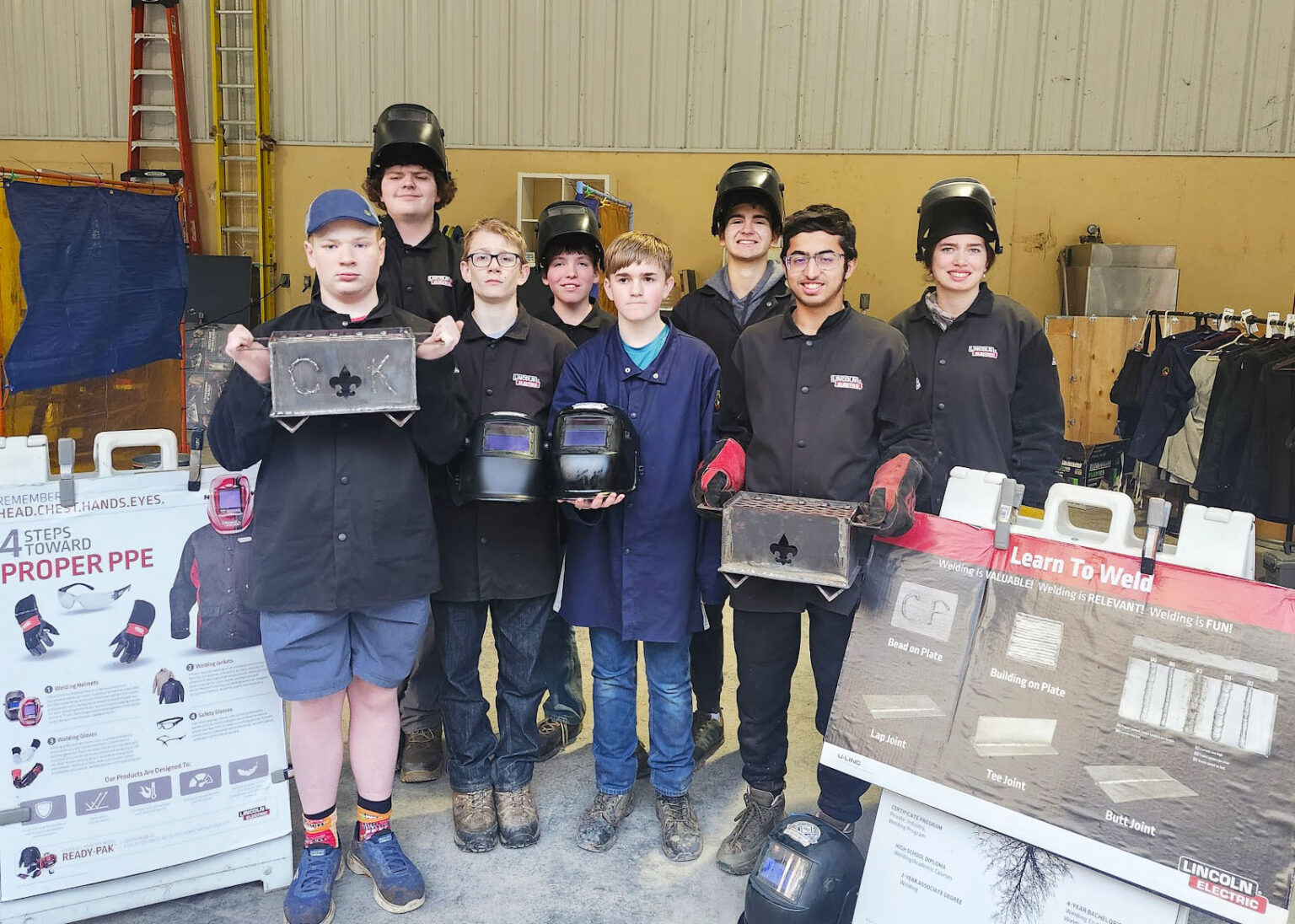 EMI and AWS Spark Scouts Interests in Welding - Electro-Mechanical ...
